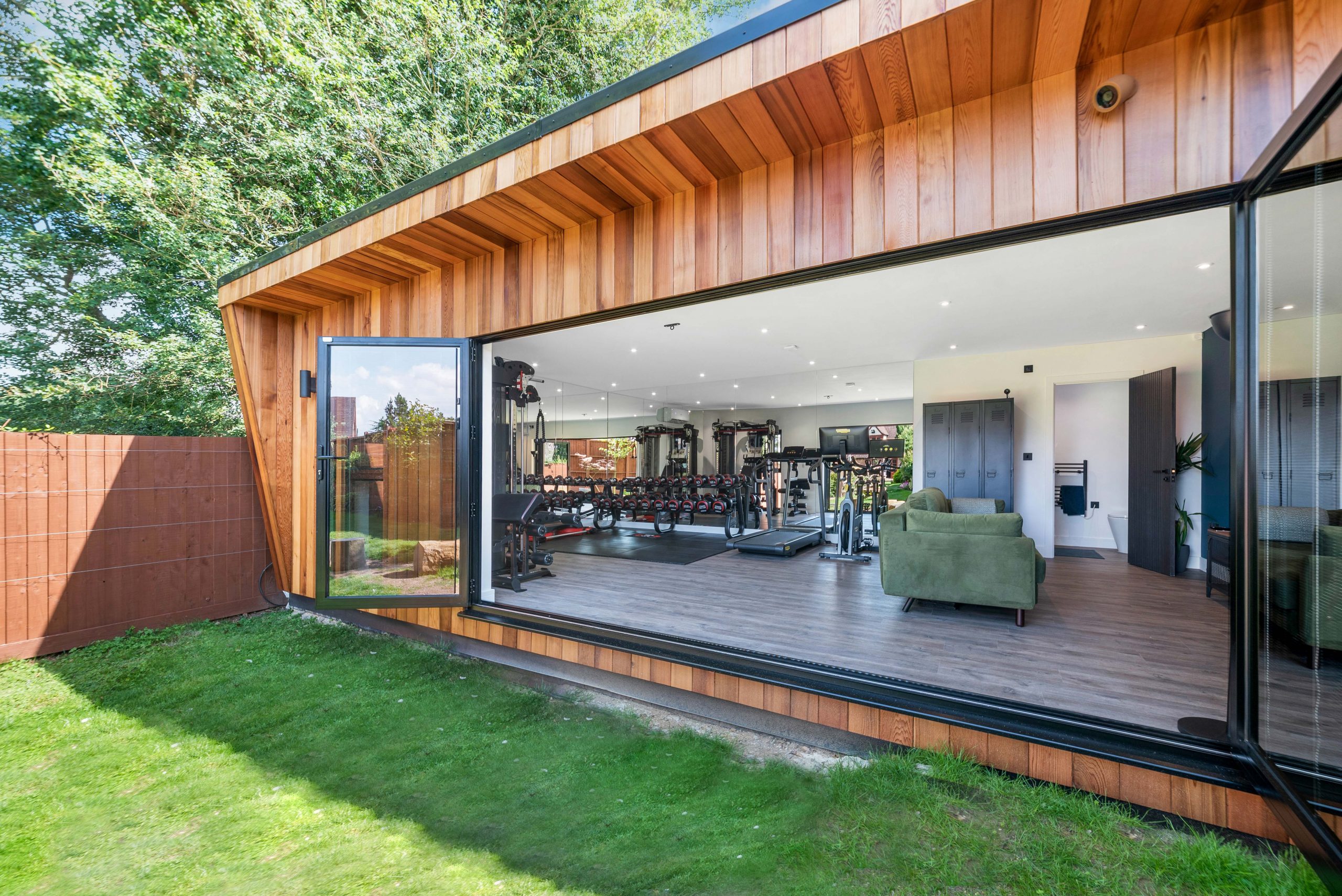 Home Garden Gym Fitness Studio In Essex Hawksbeck Garden Rooms